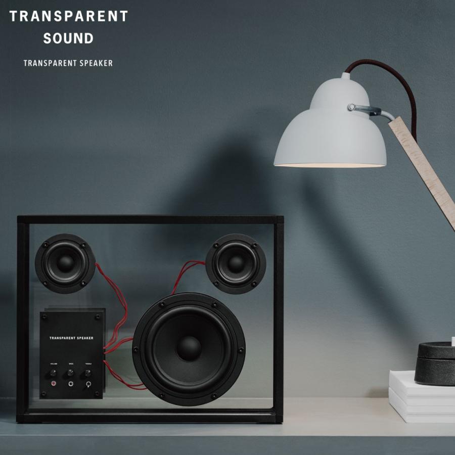 TRANSPARENT SPEAKERトランスペアレント スピーカー ブラック TRANSPARENT SPEAKERトランスペアレント スピーカー ブラック