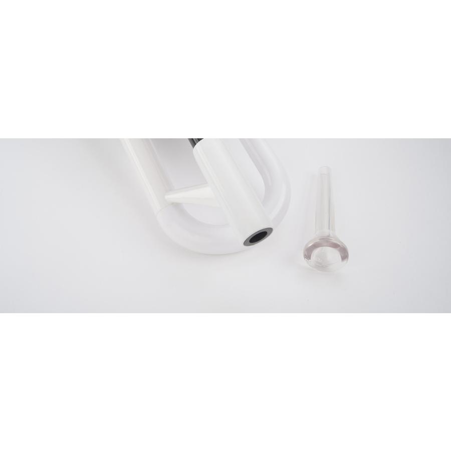 pInstruments (ピーインストゥルメンツ) プラスチック製 B♭トランペット pTrumpet (ホワイト) PTRUMPET1W / WHITE【布製キャリーバッグ付き ...
