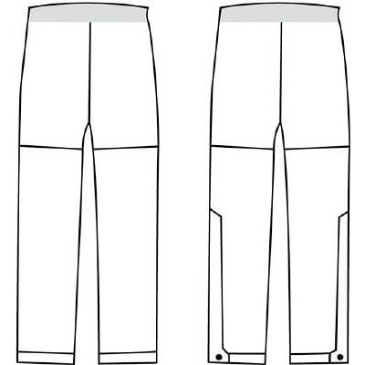 アイトス ディアプレックス レインパンツ チャコール 56302-014-S/M/L