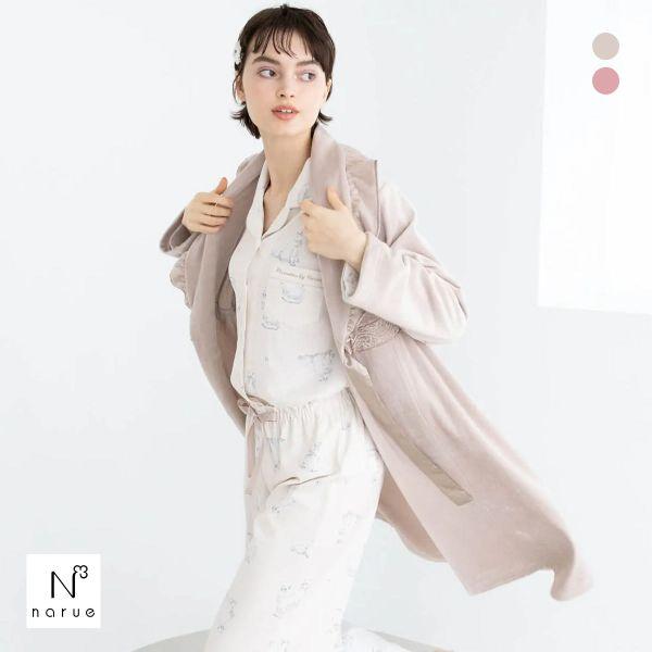 Narue ナルエー パジャマ プレミアムストレッチフリルガウン ルームウェア ロング丈 ガウン NARUE : SHIROHATO(白鳩) - 通販 - Yahoo!ショッピング