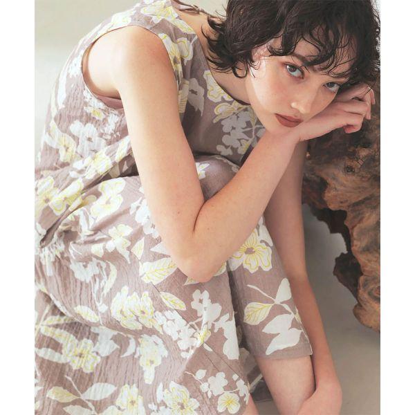 Narue ナルエー パジャマ シャーリングボイルペタルシェードノースリーブワンピース ルームウェア ドレス ネグリジェ レディース NARUE : SHIROHATO(白鳩) - 通販 ...