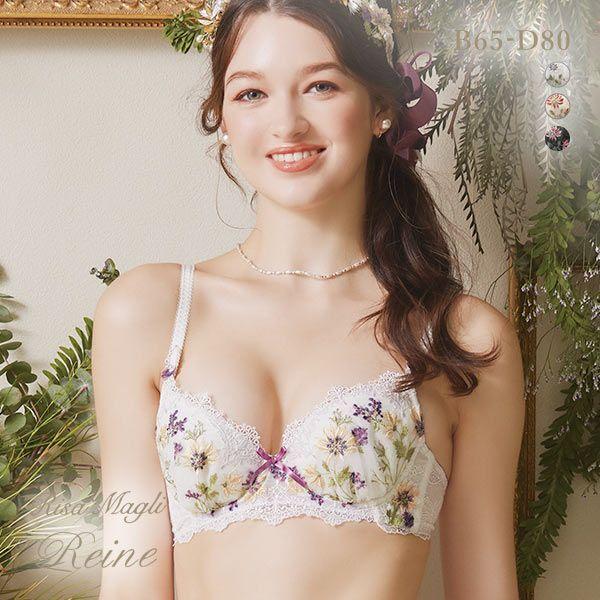 Risa Magli リサマリ レーヌ Reine フレデリカ ブラジャー BCD 谷間ブラ 単品 : SHIROHATO(白鳩) - 通販 - Yahoo!ショッピング