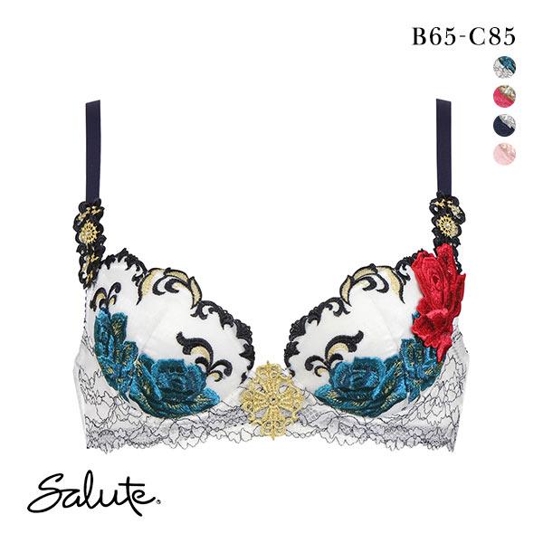 サルート ワコール Wacoal Salute 22AWフェア 73G BTJ273 BTJ473 BTJ773 P-UP ブラジャー BC プッシュアップ 単品 谷間 : SHIROHATO ...