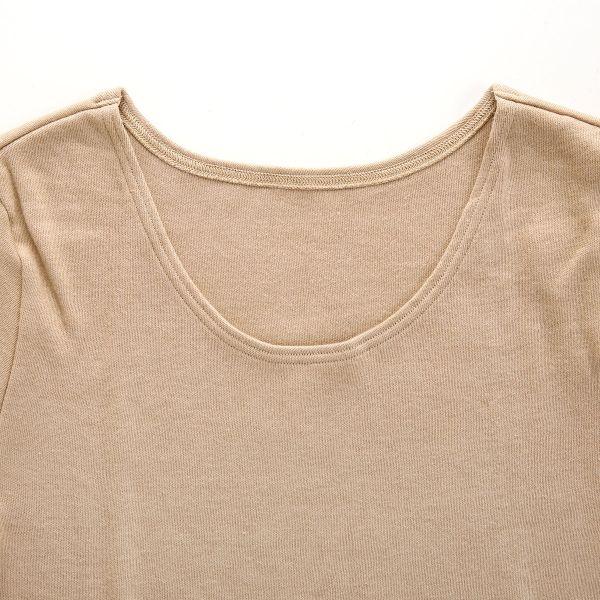 ワコール Wacoal スゴ衣 綿100％ 極暖 インナー 八分袖 肌側起毛 保温 吸湿発熱 あったか LL :40CLD395LL:SHIROHATO(白鳩) - 通販 - Yahoo!ショッピング