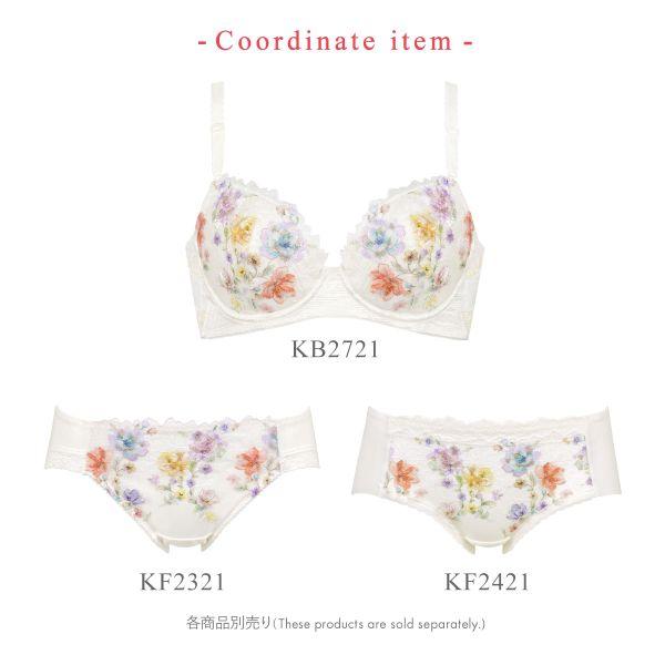 Wing ワコール Wacoal ウイング KB2721 後ろ姿きれいブラ EF 3/4カップ ブラジャー 脇高 24SS 単品 : SHIROHATO(白鳩) - 通販 - Yahoo!ショッピング