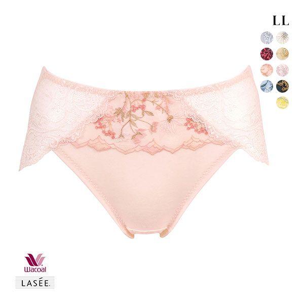 LASEE ワコール Wacoal ラゼ 25G BFA325 BFA425 着やせすっきりブラ すそピタショーツ LL スタンダード ハイレッグ 単品 : SHIROHATO(白鳩 ...