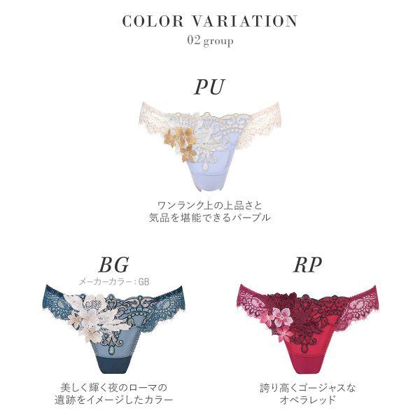 ワコール Wacoal サルート Salute 24SS先行 02G PTJ402 Tバックショーツ ソング タンガ M 単品 プレステージ :40PTJ402W2:SHIROHATO(白鳩 ...