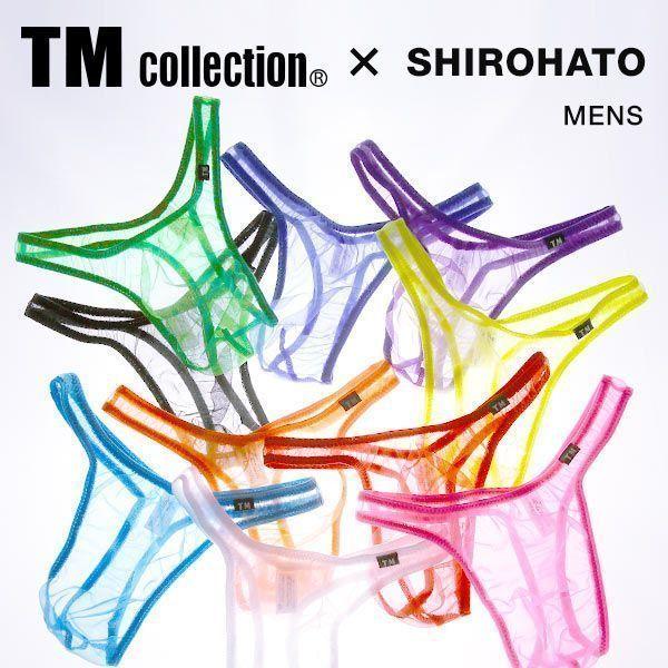 TM COLLECTION ティーエム コレクションTM collection SHIROHATO 別注 スパークハーフ Tバック ビキニ ...