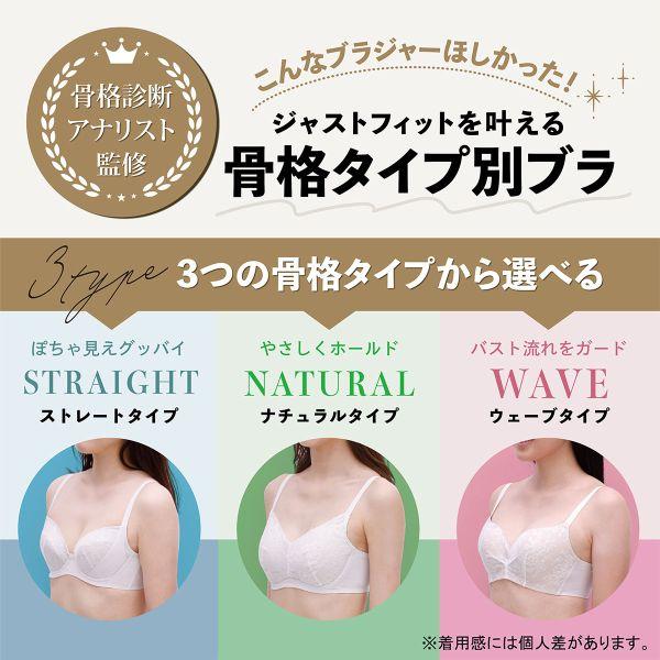 ルシアン Frameey 骨格ウェーブタイプ ブラ 3/4カップ ルシアン Frameey 骨格ウェーブタイプ ブラ 3/4カップ