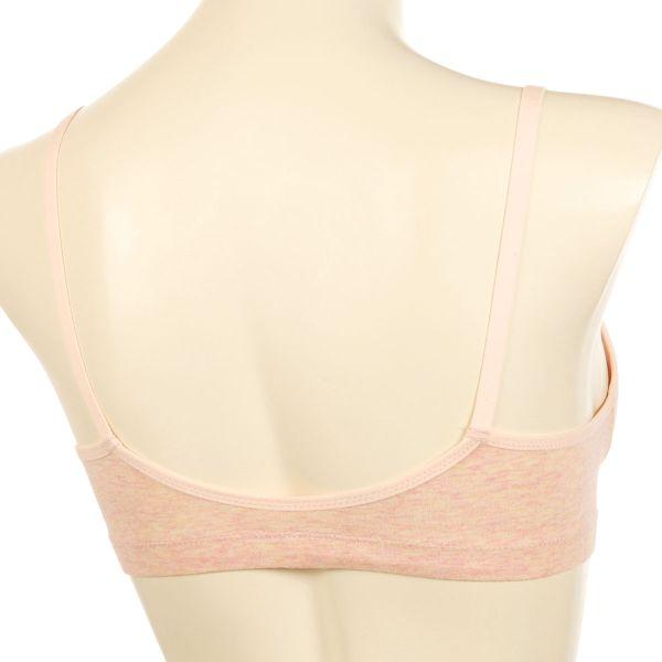 ATSUGI アツギ ハイジュニ Hijuni 透けにくい ノンワイヤーブラ 後ろホックなし ひびきにくい ジュニア 女の子 かぶりタイプ ...