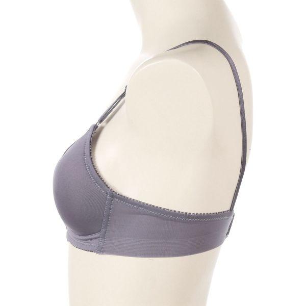 ATSUGI アツギ イーセレクト e-select シームレスカップ ブラジャー ノンワイヤー ヘム生地 ひびきにくい 単品 M L LL 3L 4L : SHIROHATO(白鳩 ...