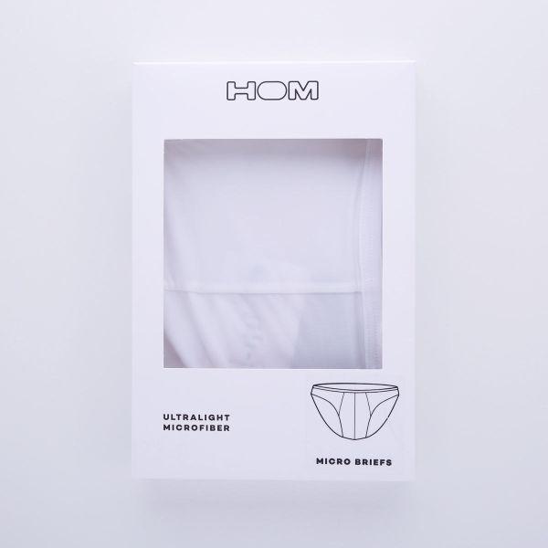 HOM（オム） HOM PLUME PLUMES MICRO BRIEFS マイクロブリーフ ビキニ メンズ 前とじ 無地 アンダーウェア ...