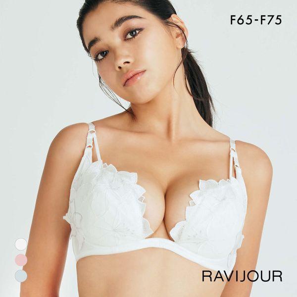 RAVIJOUR ラヴィジュール フルブルーム トリックリフト ブラジャー F : SHIROHATO(白鳩) - 通販 - Yahoo!ショッピング