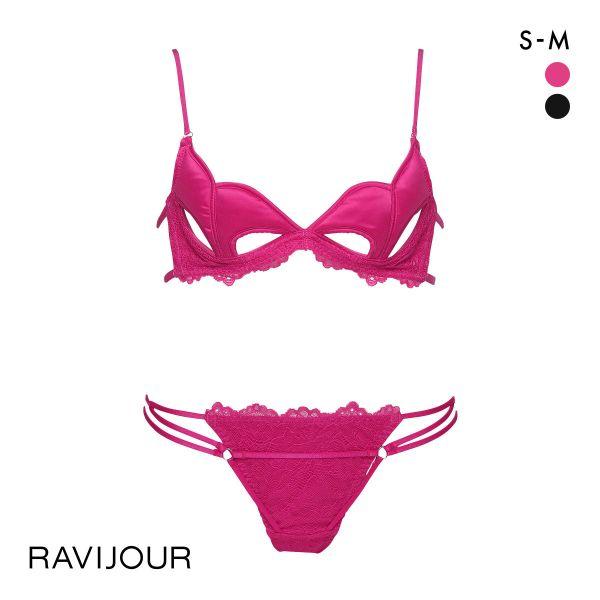 RAVIJOUR ラヴィジュール スパイシーハート ブラ＆Tバックショーツ セット ブラセット ブラショーツセット : SHIROHATO(白鳩) - 通販 - Yahoo!ショッピング