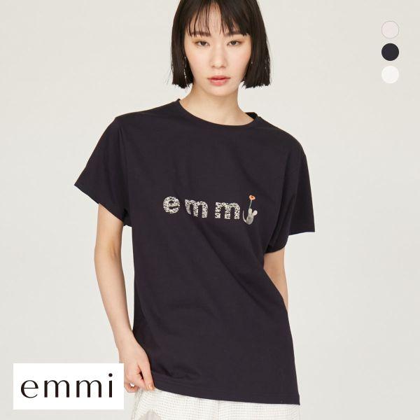 emmi yoga（エミヨガ） エミ emmi Leo Lionni emmiロゴグラフィックTシャツ emmi レオレオニ Leo ...