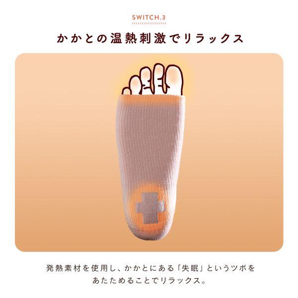 オカモト まるでこたつ おやすみスイッチ まるでこたつソックス おやすみ 靴下サプリ 足先カット レディース あったか ルームソックス レッグウォーマー 22-25cm -ST01 ...