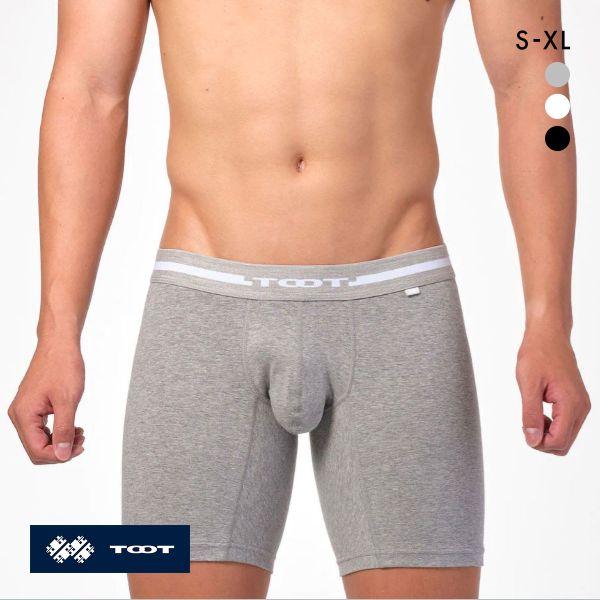 TOOT（トゥート） TOOT ORIGIN BASIC LONG BOXER ロングボクサーパンツ 前とじ BC23A030 S M L LL XL メンズ ローライズ ベーシック コットン ...