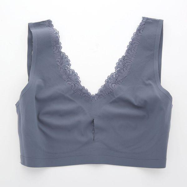 SHIROHATO サンエイ SANEI レースたっぷり ハーフトップ ブラジャー ノンワイヤー M L LL なめらかFit 単品 : SHIROHATO(白鳩) - 通販 - Yahoo ...