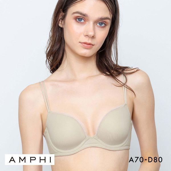 AMPHI(ワコール) アンフィ スタイリストフォーユー ブラジャー ABCD サイズ別設計 脇高 BOG307 AMPHI stylist 4U 大きいサイズ : SHIROHATO(白鳩 ...