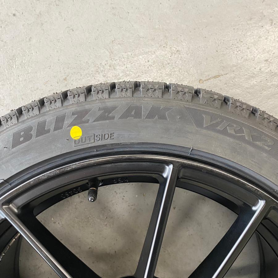 ブリザック VRX2 新品タイヤ 225/45R18 91Q BRIDGESTONE BLIZZAK 中古ホイール 18インチ 8.0J +35 5H 112 スタッドレス タイヤ タイヤ ...