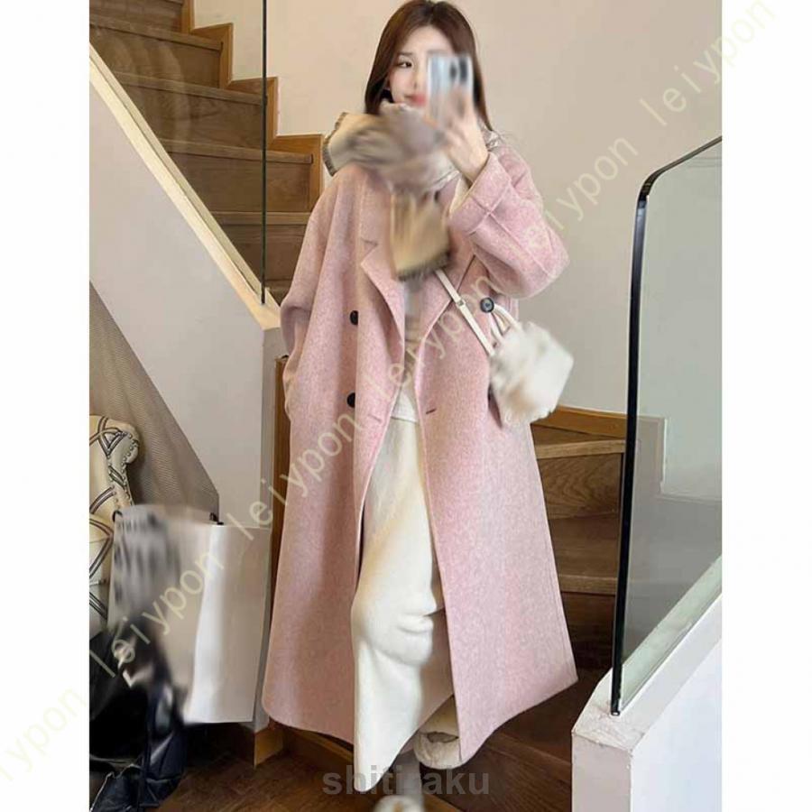 ウールコート レディース チェスターコート ロングコート コート ロング丈 暖か ピーコート ロングコート ジャケット エレガント アウター 通勤 オフィス : cpel-1411 ...