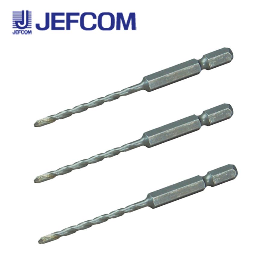 JEFCOM ジェフコム CDJ-35-3S 六角軸ビット(充電ドリル用) 3本入【取寄商品】 : 資材まーけっと - 通販 - Yahoo!ショッピング