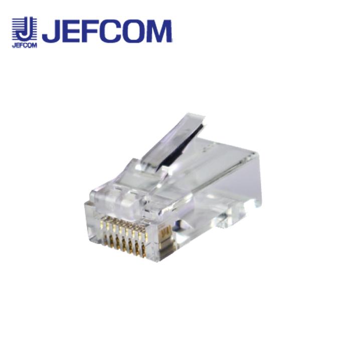 ジェフコム MJHA-808TC カテゴリー6モジュラープラグ（貫通タイプ） 25個入【取寄商品】 : mjha808tc : 資材まーけっと ...