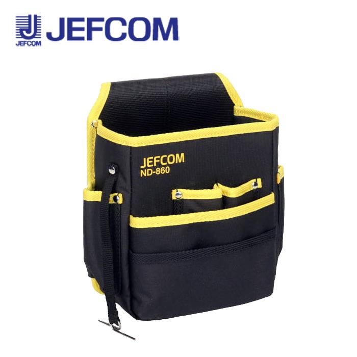 JEFCOM ジェフコム ND-860 電工プロキャンバスポーチ【取寄商品】 : 資材まーけっと - 通販 - Yahoo!ショッピング