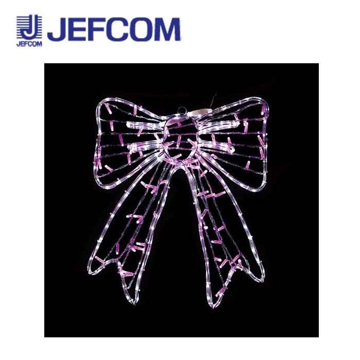JEFCOM ジェフコム SJ-B51WP-JT LEDジョイントモチーフ（全点滅タイプ）リボン(ピンク・白)【取寄商品】 : 資材まーけっと - 通販 - Yahoo!ショッピング