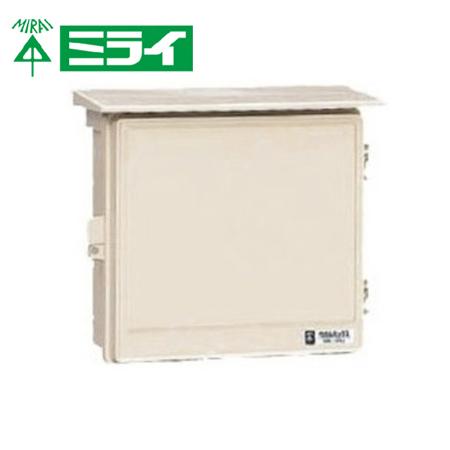 未来工業 WB-16AM ウォルボックス 屋根付 ミルキーホワイト【取寄商品】 : 資材まーけっと - 通販 - Yahoo!ショッピング