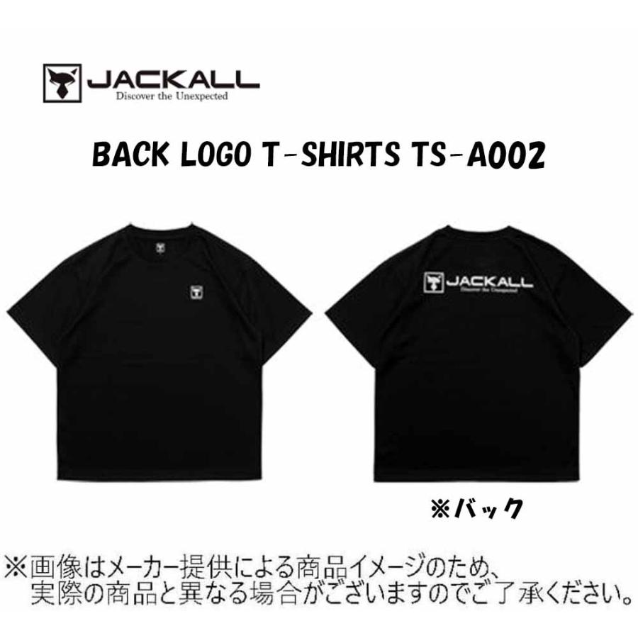 JACKALL JACKALL(ジャッカル) バックロゴTシャツ TS-A002 ブラック (フィッシングウエア・速乾性・耐摩耗性・抗菌防臭機能)(別店舗発送商品) : 自然満喫屋 - 通販 ...