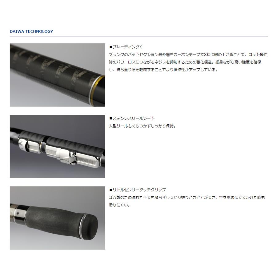 DAIWA（ダイワ） 投竿 LIBERTY CLUB SURF(リバティクラブ サーフ) T20-390 (振出)(グラスロッド ...