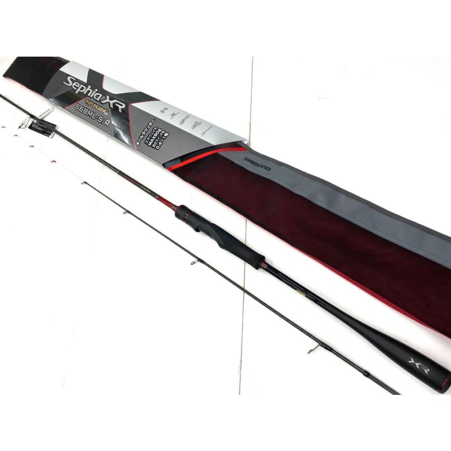 シマノ '22 SephiaXR TIP EGING(セフィアXR ティップエギング) S68ML-S/R (ティップエギング・オフショア)(スピニング・センターカット2ピース ...