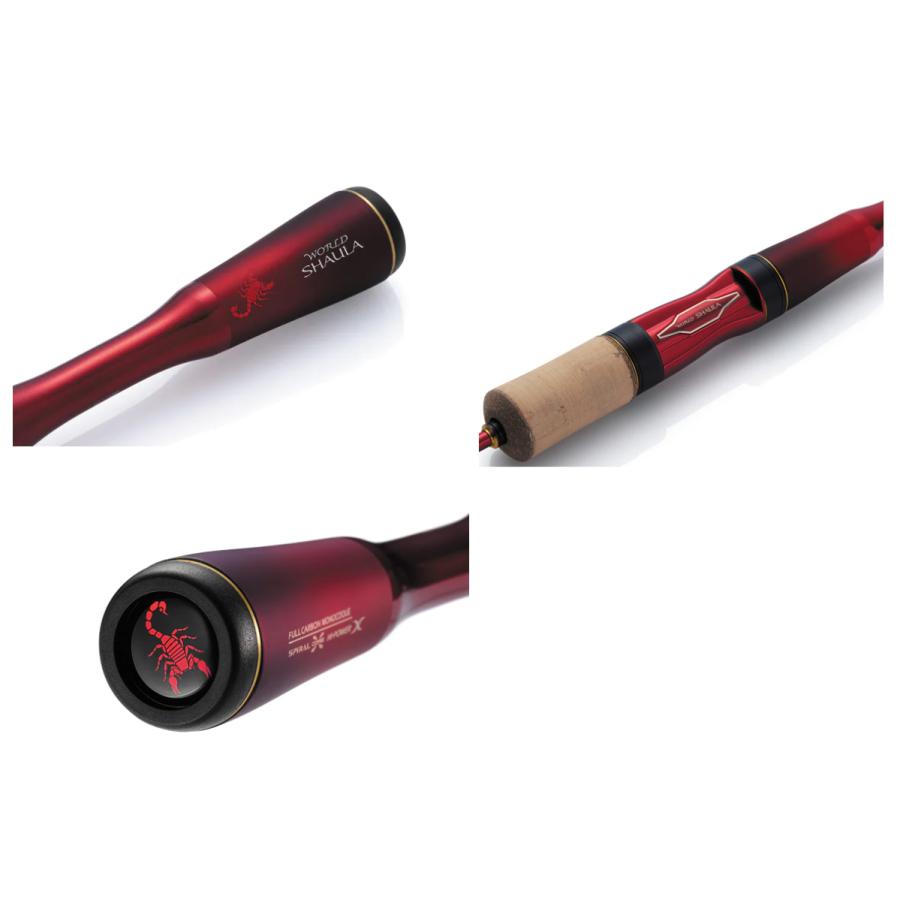 シマノ '19 WORLD SHAULA Technical Edition(ワールドシャウラテクニカルエディション) S66UL-2/F (スピニング・2ピース)(エリアトラウト ...