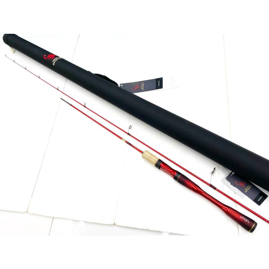 シマノ '19 WORLD SHAULA Technical Edition(ワールドシャウラテクニカルエディション) S66UL-2/F (スピニング・2ピース)(エリアトラウト ...