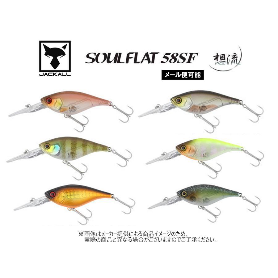JACKALL 【メール便可】JACKALL(ジャッカル) SOUL FLAT 58SR(ソウルフラット 58SR) (バス釣りルアー)- : 自然満喫屋 - 通販 - Yahoo!ショッピング