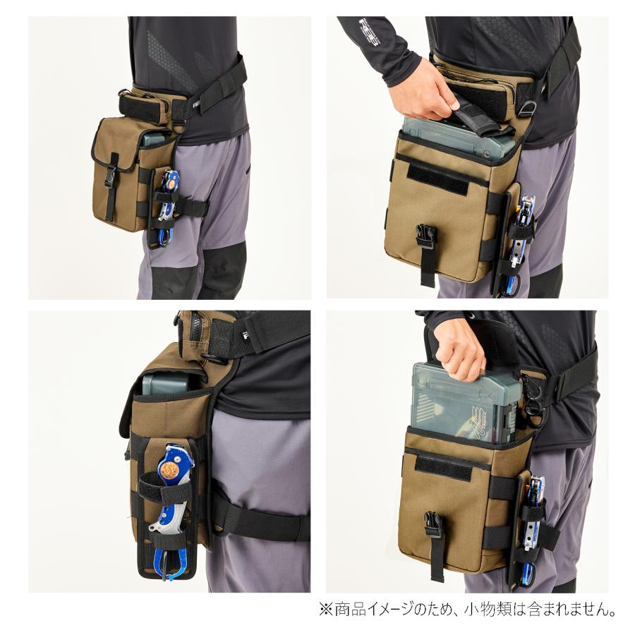 Rivalley Rivalley(リバレイ) RBB ビッグベイトレッグバッグ (ウエストバッグ/ショルダーバッグ2way仕様)(釣り用品・収納) (7674)- : 自然満喫屋 - 通販 ...
