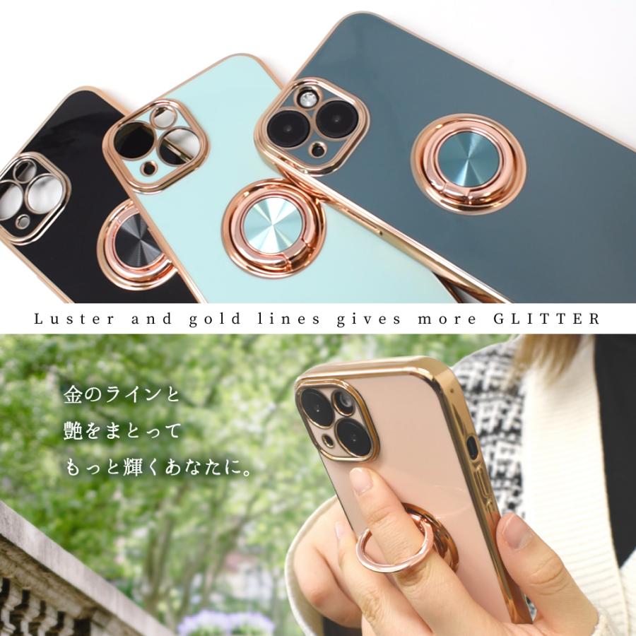 シズカウィル Xperia 10 vii ケース リング付き vi Xperia5 v 5 iv Ace iii スマホケース スマホリング 耐衝撃 エクスペリア グリッティア ...