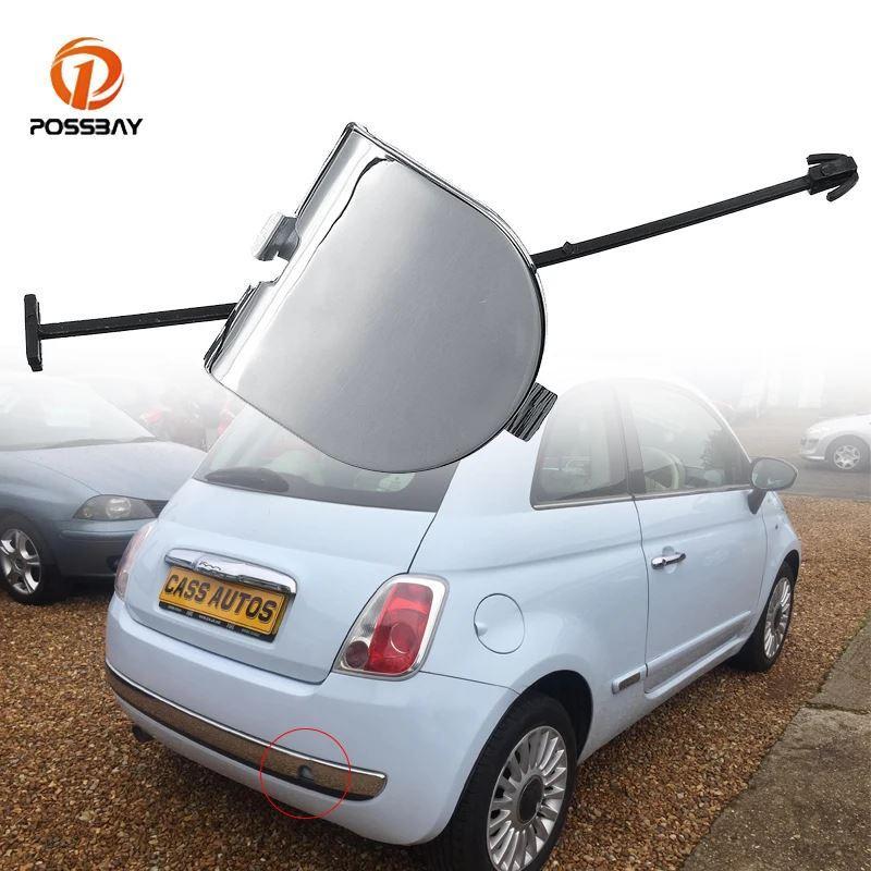 カーリアバンパー牽引アイカバーキャップフルクロム自動735455393フィアット500 2007-12 カスタムパーツ アクセサリー 交換用 ...