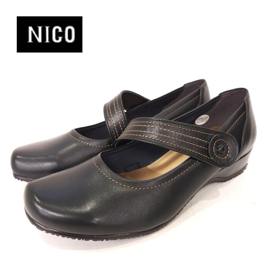 nico ニコ パンプス 本革快適 靴 レディース 婦人靴 6074 : OnStep - 通販 - Yahoo!ショッピング