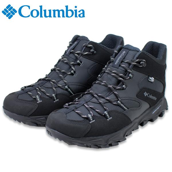 Columbia コロンビア 靴 黒 ブラック セイバー シックス ミッド アウトドライ ワイド ハイキングシューズ 3E スニーカー メンズ YI8972 010 : OnStep - 通販 ...