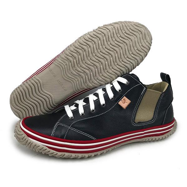 スピングルムーブ SPINGLE MOVE クロ/レッド カンガルーレザー スニーカー メンズ 日本製 靴 SPM442 : OnStep - 通販 - Yahoo!ショッピング