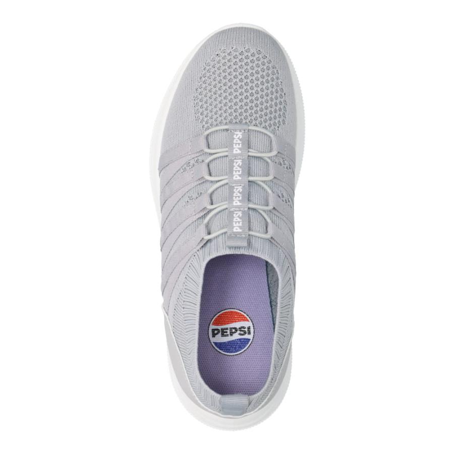 PEPSI ペプシ PS-015W レディース スニーカー スリッポン スポーツ ウォーキング ランニング シンプル ライトグレー : SHOEPLAZA Yahoo!店 - 通販 ...