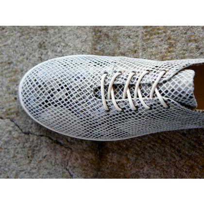 SPINGLE スピングル 靴 スニーカー レディース SP-1821 ホワイト スネーク フラットシューズ 人気モデル 日本製 Japan ...