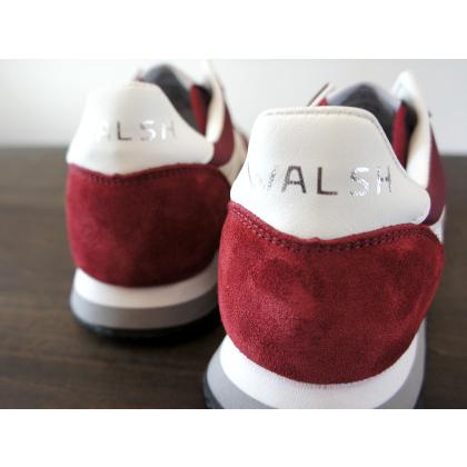 WALSH ウォルッシュ 靴 スニーカー メンズ レディース TORNADO トルネード BURGUNDY バーガンディー TOR01392 ...