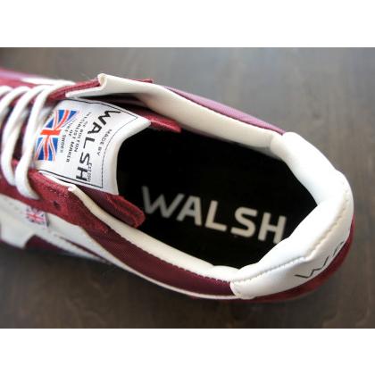 WALSH ウォルッシュ 靴 スニーカー メンズ レディース TORNADO トルネード BURGUNDY バーガンディー TOR01392 ...