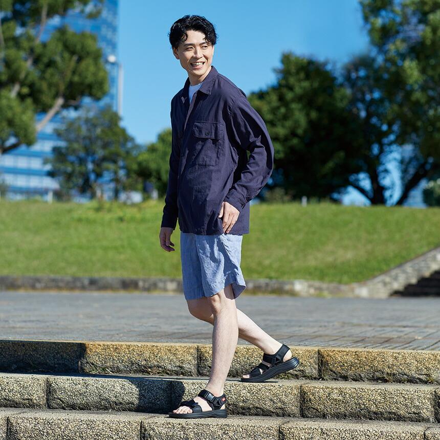 EDWIN エドウィン スポーツサンダル メンズ ブラック カーキ EW5123 : SHOE LIFE Yahoo!店 - 通販 - Yahoo!ショッピング