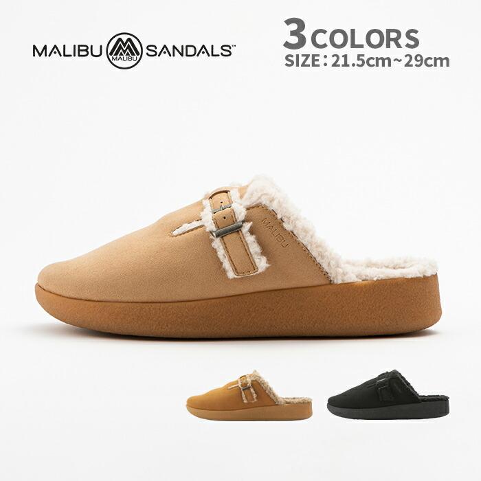 MALIBU SANDALS マリブサンダルズ FLORES MULE ファッションサンダル フローレスミュール シェルパ素材 レディース メンズ ユニセックス : SHOE LIFE ...