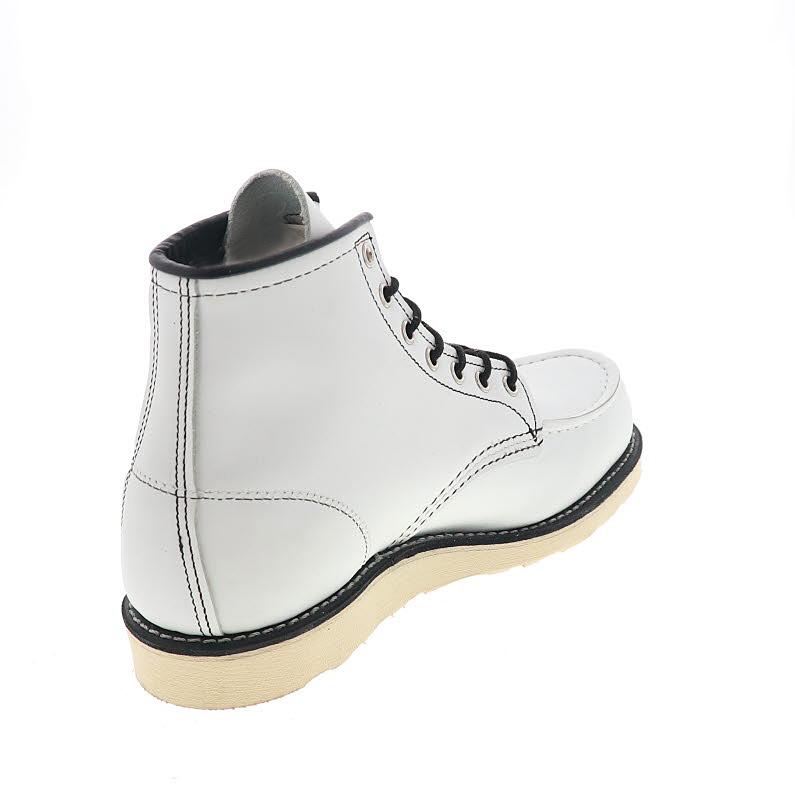 RED WING SHOES レッドウィング RW 8871 6" MOC-TOE モックトゥ メンズブーツ WH ホワイト : 靴のシュー ...
