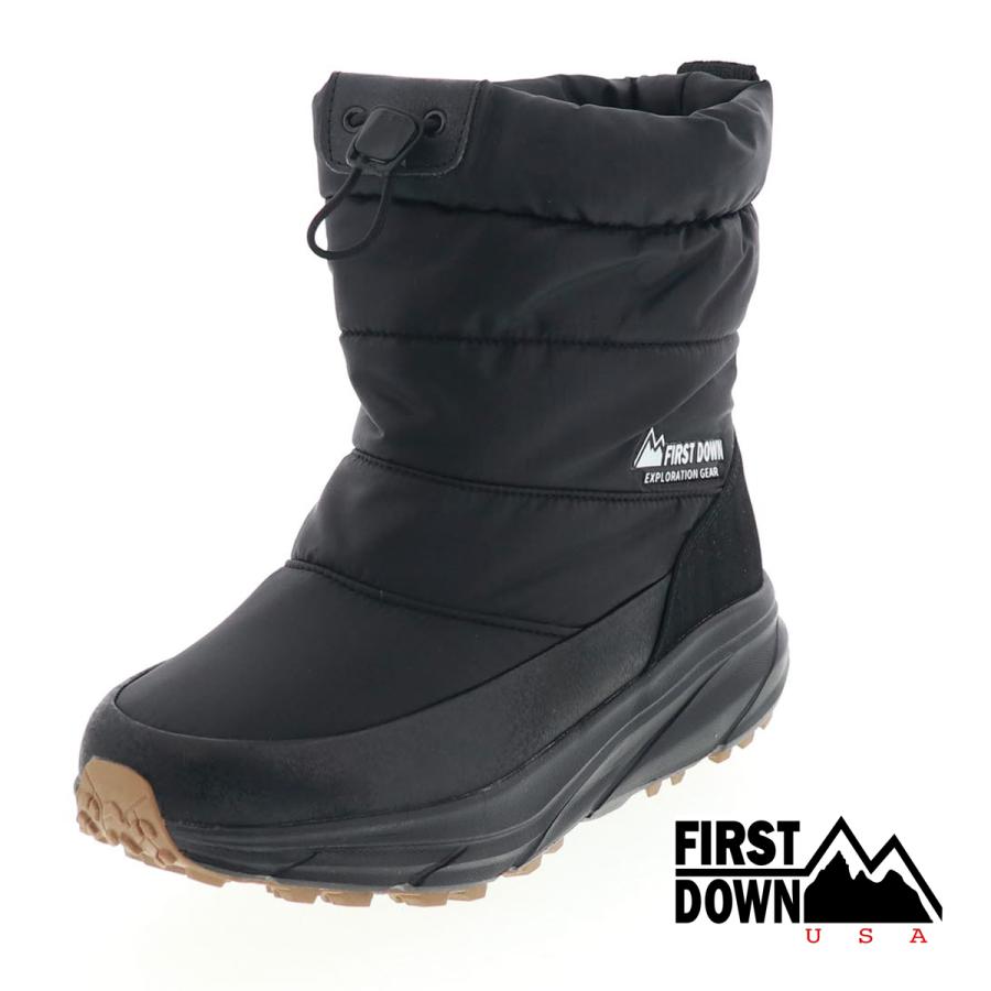 FIRST DOWN（ファーストダウン） メンズ ブーツ スノーブーツ 防水